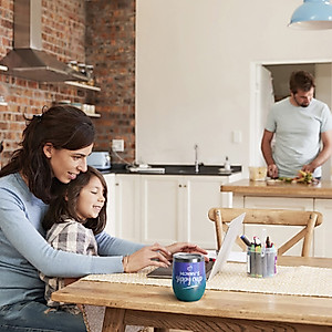 LiqCool Gifts for Mom, Mothers Day Gifts for Mom, Christmas Gifts for Mom from Daughter Son, Mommy Sippy Cup Tumbler, Gifts for Mom Who Has Everything for Birthday Valentines Day (12 Oz, Gradient)