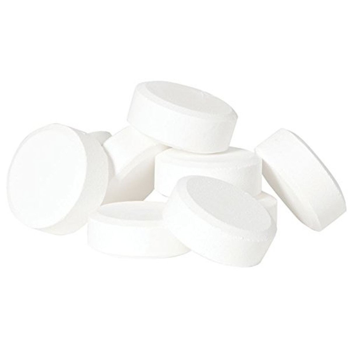 Doheny's 3 Inch Swimming Pool Chlorine Tablets | Pro-Grade Pool Sanitizer | Long Lasting & Slow Dissolving | Individually Wrapped | 99% Active Ingredient, 90% Stabilized Chlorine | 50 LB Bucket