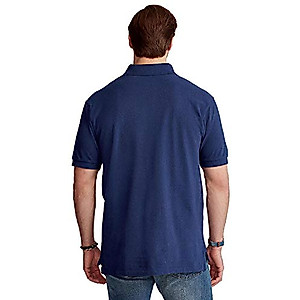 POLO RALPH LAUREN Polo Shirt Men's Big and Tall Pique Cotton Polo Shirt (3XB, Navy)