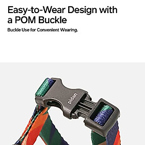 pidan Cat Harness and Leash Set, Cats Escape Proof - Adjustable Kitten Harness for Large Small Cats, Lightweight Soft Walking Travel Petsafe Harness（(Multicolor）