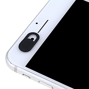 SING F LTD 6Pcs Black Webcam Cover, Ultra Thin Design Web Camera Cover Sticker Slider Privacy Protection for Computer Laptops Tablets Phone