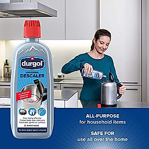 Durgol Universal Multipurpose Descaler/Decalcifier for Kitchen and Household Items, 25.4 Ounce