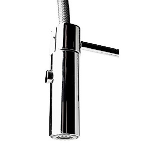 ALFI brand ABKF3732-PC Kitchen Faucet, 22.5"H, Polished Chrome