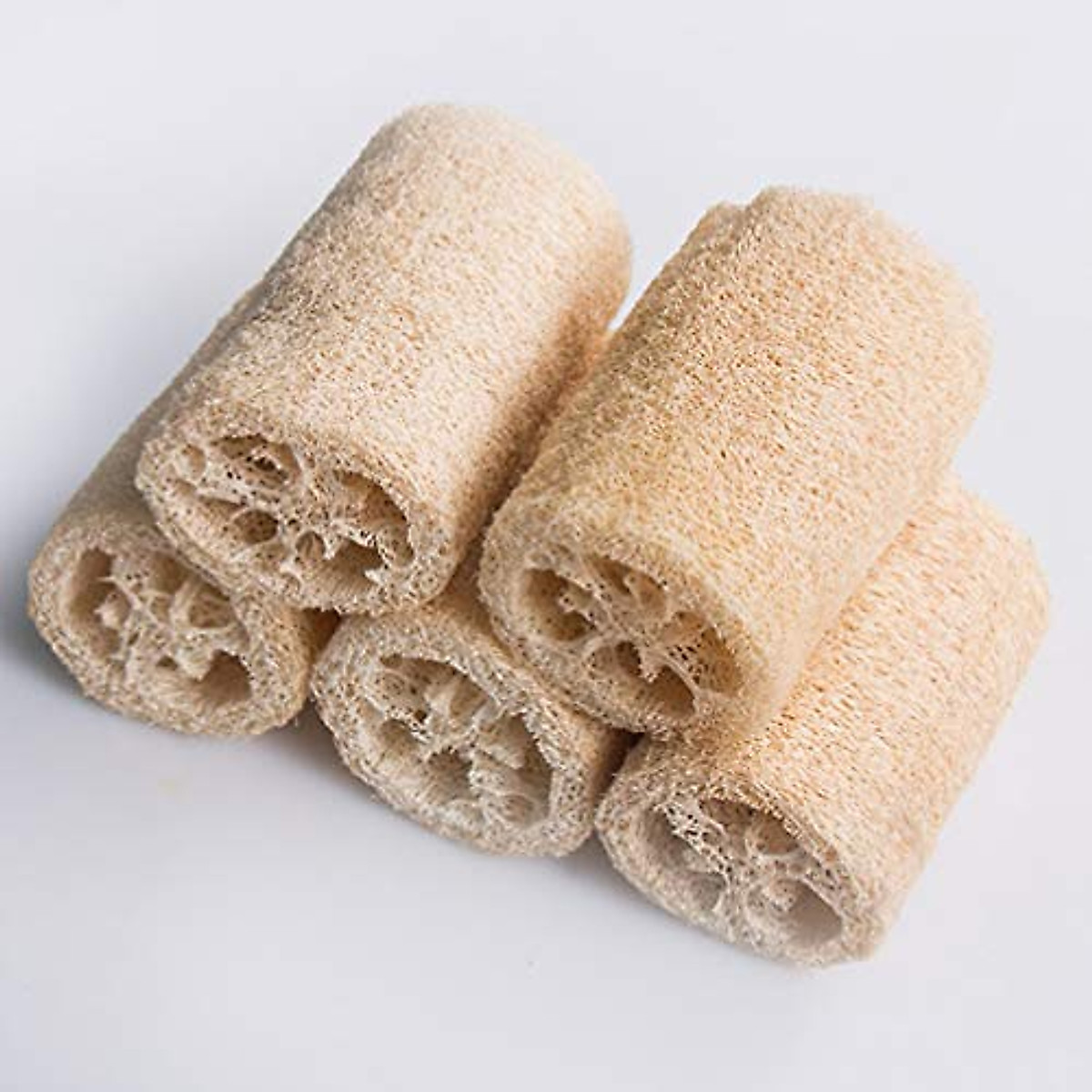 balacoo 3Pcs Chinchilla Toys Rabbit Hamster Chew Toys Guinea Pig Gerbil Rat Hamster Chew Toys Teeth Care Molar Toy Loofah