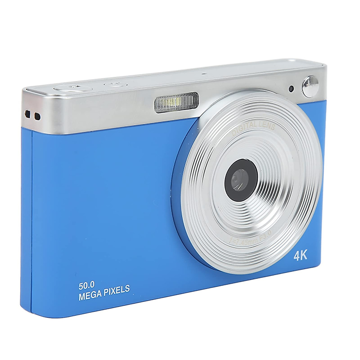 Mini Digital Camera, Digital Camera LED Fill Light for Video Recording (Blue)