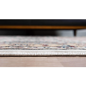 Unique Loom Narenj Collection Classic Traditional Repeating Pattern Green Area Rug (5' 0 x 8' 0)