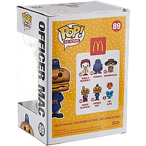 Funko Pop! Ad Icons: McDonald's - Officer Big Mac, Multicolor (45726)