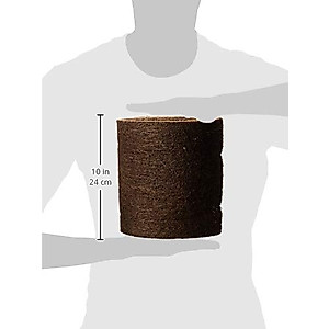 Bosmere Border Protection Edging Weed Mat, 10' x 9" Wide, Brown