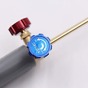 Brass Oxygen MAPP/Propane Welding Torch| Duel Fuel by Oxygen and MAPP PRO/Propane For Welding Brazing Soldering,