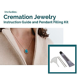 Butterfly Infinity Cremation Jewelry Pendant and Necklace for Ashes, Sterling Silver, Cremation Jewelry for Ashes