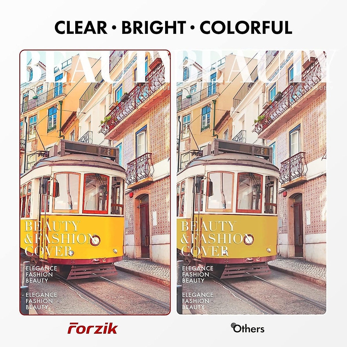 Forzik 245XL 246XL Ink Cartridge for Canon PG-245XL CL-246XL, Higher Yield Compatible with Canon Pixma MX490 MX492 MG2522 TS3100 TS3122 TS3300 TS3322 TS3320 TR4500 TR4520 TR4522 MG2500 Printer