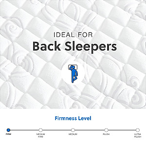 Signature Design by Ashley Twin XL Size Limited Edition 11 inch Firm Hybrid Mattress with Lumbar Support Gel Memory Foam