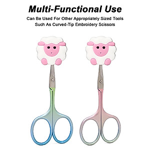 Yzzyemn 20 pcs Knitting Needle Stoppers Point Protectors Knitting Accessories and Supplies Knitting Tools Knitting Starter kit Beginner for Knitting Gifts