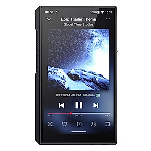 FiiO M11S Hi-Res MP3 Music Player with Dual ES9038Q2M, Android 10 Snapdragon 660, 5.0inch, Lossless DSD/MQA, 5G WiFi/Apple Music/Tidal/Amazon Music 4.4mm 2.5mm/3.5mm/4.4mm Black