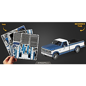 Metal Earth 1982 Ford F-150 Truck 3D Metal Model Kit Fascinations