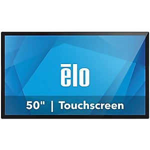 Elo 5053L - 50" 4K Touchscreen Signage with Anti-Glare Glass, 3840 x 2160, Black