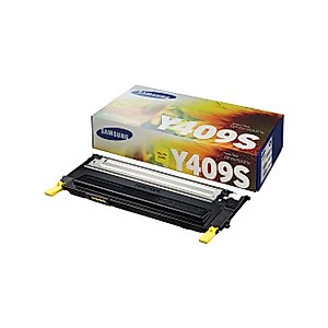 Samsung CLT-Y409S Toner 1K Yield for CLP-315, CLP-315W, CLX-3175FN, CLX-3175FW - Yellow (SU485A)