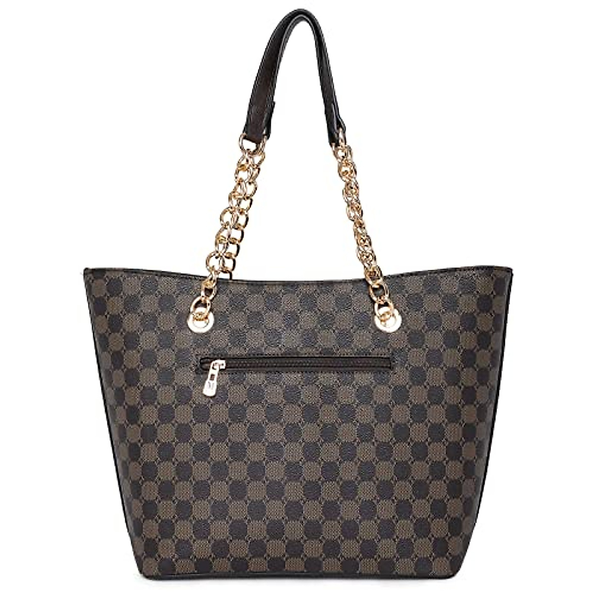 Montana West Large Tote Bag with Zipper Leather Purses and Handbags for Women Top Handle Shoulder Satchel Handbags Fashion Ladies Designer Handbags with Pockets Women Leather Hobo Handbags MWC-039CF