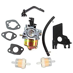 AISEN Carburetor for 16100-168-00 ETQ TG2500 TG3000 TG3600 TG4000 EG1400X Gasoline Generator Carb Gasket Fuel Filter