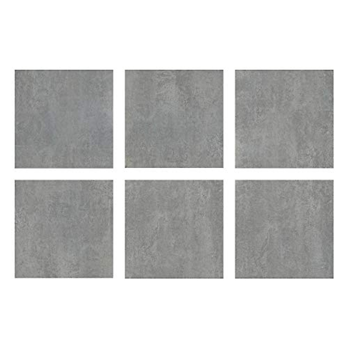 FloorPops FP3326 Tundra Peel & Stick Floor Tiles, Grey