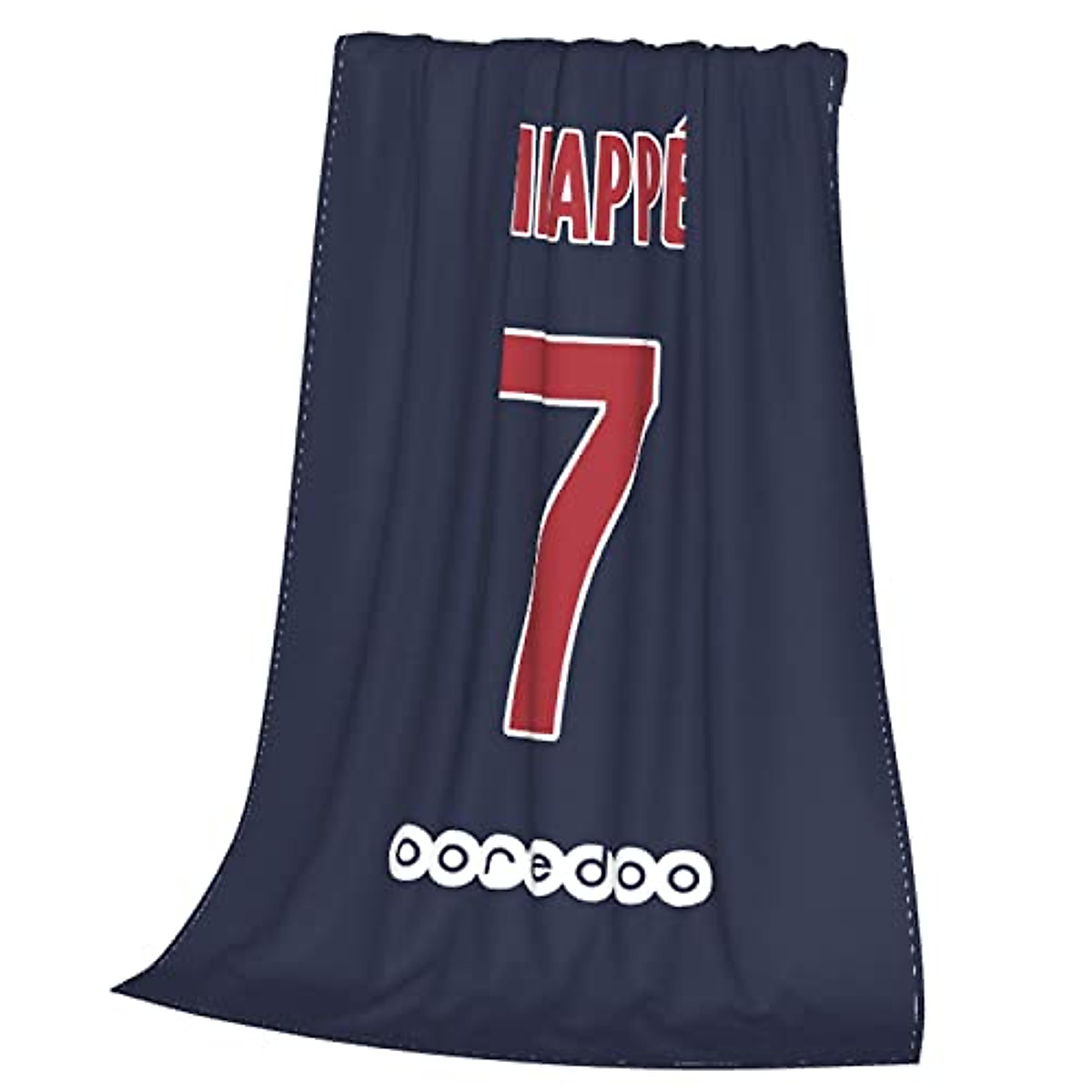 #10 #7 Mbappe King of France Super Soft Fleece Throw Blanket Ultra-Soft Micro Blankets for Car Sofa