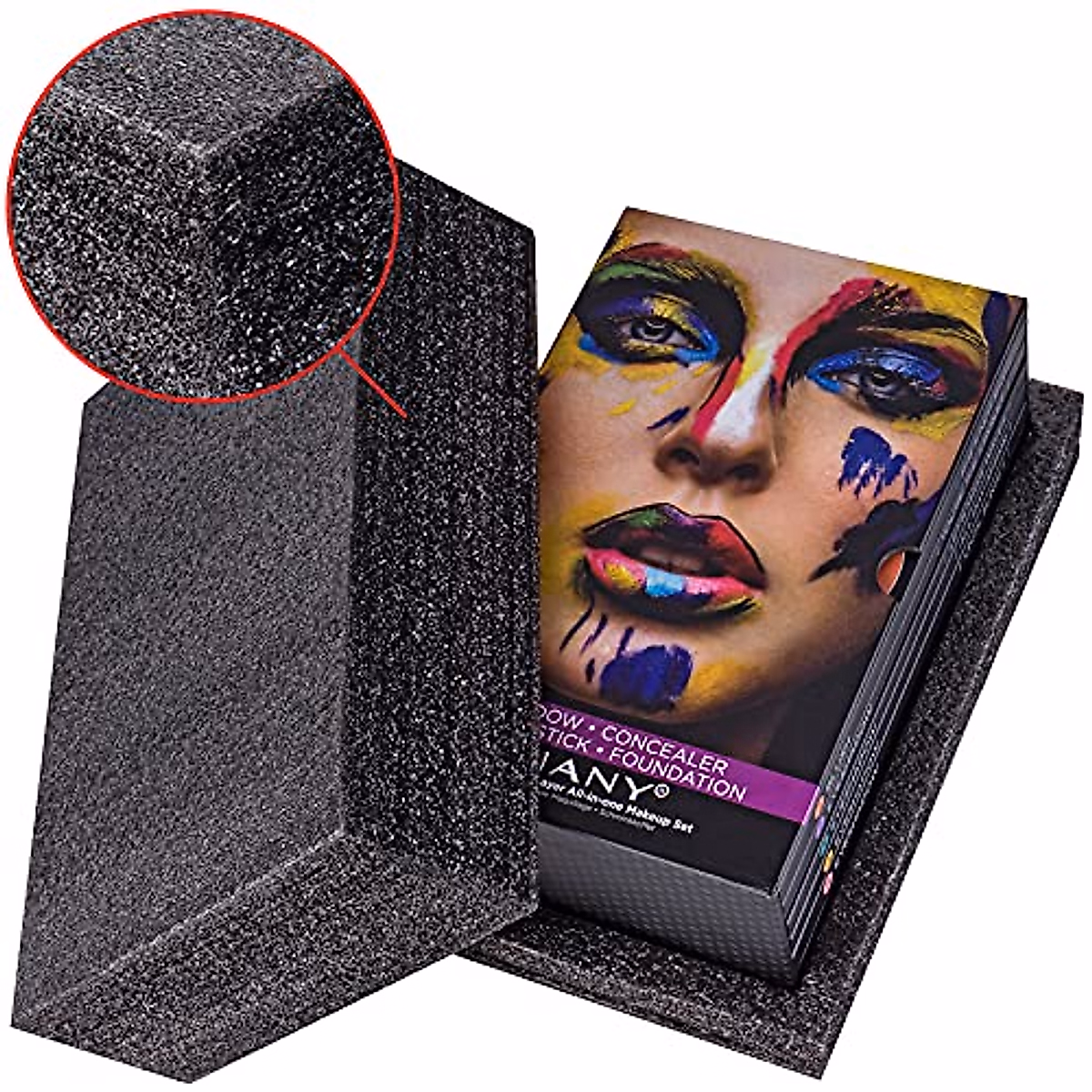 SHANY The Masterpiece 7 Layers All In One Makeup Set with Foundation Palette, Blush Palette, Lip-gloss Lipstick Palette, Eyeshadow Palette - "Original"