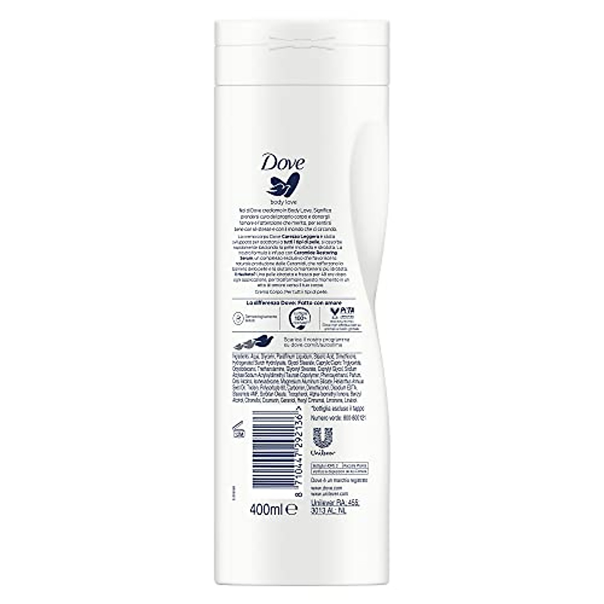 Dove Body Lotion 400Ml Restoring Ritual W/Coconut Oil & Almond Milk