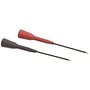 Fluke 8845A-EFPT Extended Fine Point Tip Adapter Set, Red/Black