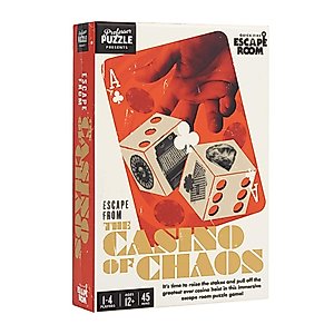 Escape from The Casino of Chaos - Escape Room Game - Multiplayer Brain-Teasing Game / Escape The Room Game by Professor Puzzle.