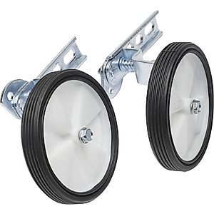 BELL Spotter 500 Flip Up Training Wheels, One Size, Silver, Black