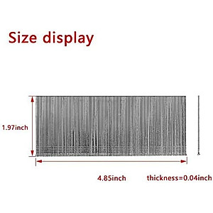 BHTOP F50 2" 18 Guage Galvanized brad Nails (1000-Pack)