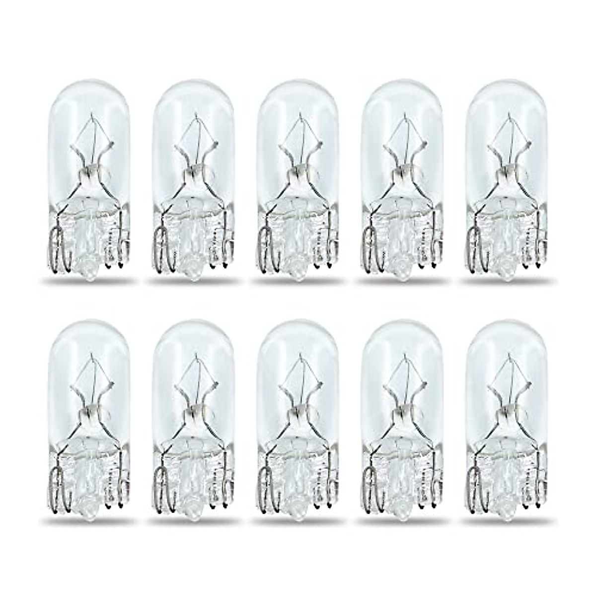 5 Watt Light Bulbs 12V Xenon Wedge Base T3.25 Replacement for Seagull Lighting 9732 Bulbs by Technical Precision - Sewing Machine Light Bulb - Under Cabinet Light Bulb - RV Cabinet Lights - 10 Pack