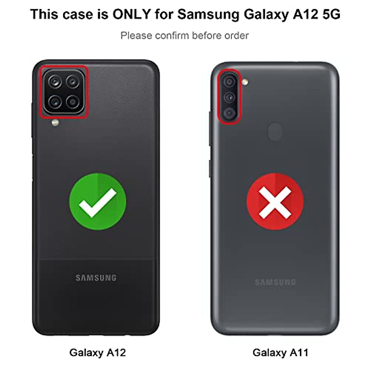 Jiunai Samsung Galaxy A12 case, 3 in 1 Dual Layer Shockproof Drop Protection Outdoor Sports Tough Hybrid Bumper Rugged Rubber Cover Defend Matte Armor Phone Case for Samsung Galaxy A12 5G 2021 Purple