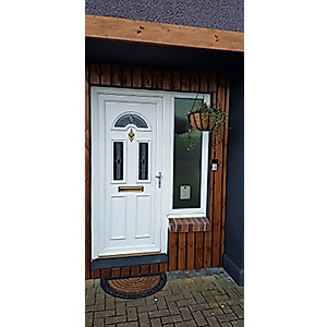 RingDoorbell 1/2/3/4 2nd Gen & 3 Plus Rain Sun Cover Hood Weather Shield Glare Protector No Drilling Needed, Black