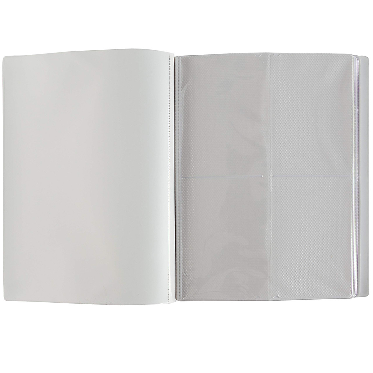 Monster 4 Pocket Trading Card Album- 20 Side Loading, Theft Deterrent, Padded Pages for Extra Protection- Deluxe Binder Holds 160 Yugioh, MTG, Magic The Gathering, Pokémon & Sport Cards-Holofoil White