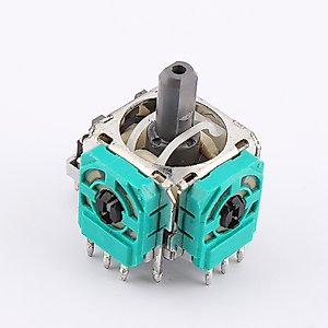 3D Joystick Axis Analog Sensor Replacement Module, Replacement Analog Stick Joystick Parts for One Game Console Controller Repairing (1 Pack)