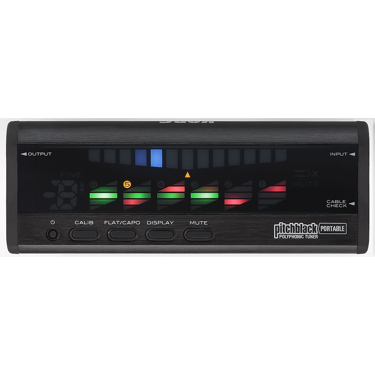 Korg Pitchblack Poly Portable Tuner, Black