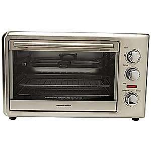 Hamilton Beach Countertop Oven, Large, Silver (31103)
