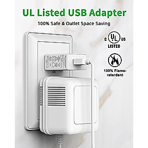 Vovamo Plug-in Under Cabinet Lighting, Dimmable Under Counter Lights for Kitchen, 2pcs 12 Inch, Cold White 6000K Linkable USB Led Closet Light, Wired Indoor Night Lights Bar for Desk, Sink,Workbench