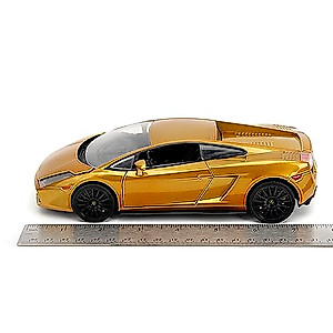 Fast & Furious Fast X 1:24 Gold Lamborghini Gallardo Die-Cast Car, Toys for Kids and Adults