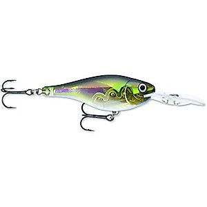 Rapala (GSR07OGH) Glass Shad Rap 07 Olive Ghost Lure