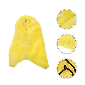 iplusmile Bed Buddy 1pc Sleeping - Winter Yellow Perch Pigeon Furry Fleece Toy Conure Warm Covers Bunk L Parrot Cockatiel Small Msdium Birds Shelter Size Cage Budgie Bedding Corner Plush Hammock