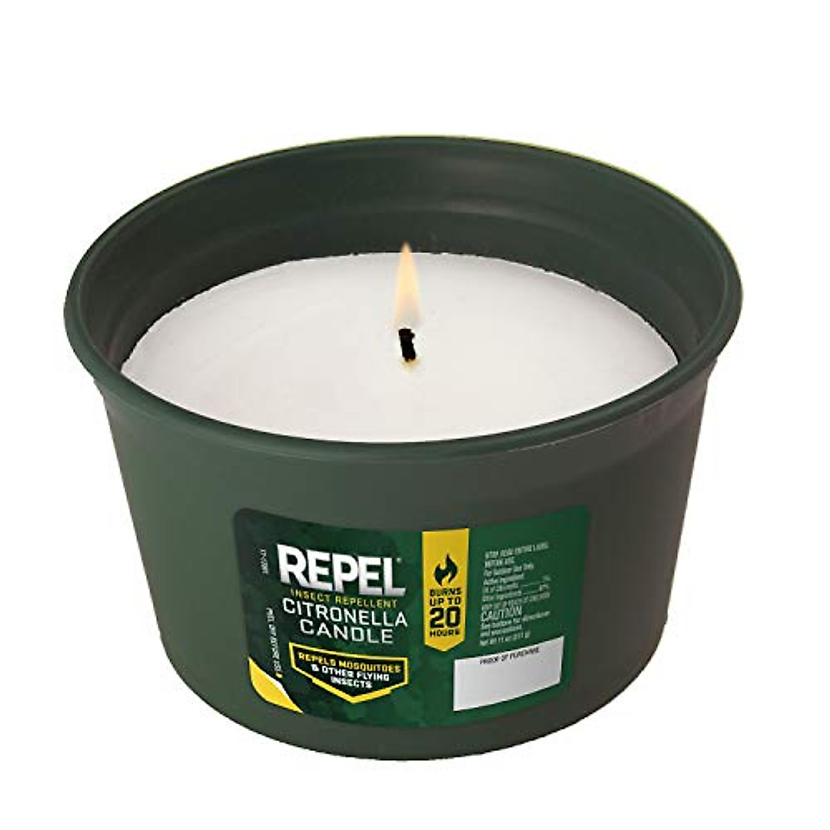Repel Insect Citronella Candle, Pack of 6