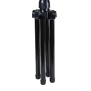 Comfort Zone 16" Oscillating Pedestal Fan with Folding Base, 3-Speed, Adjustable Height and Tilt, Top-Mounted Controls, Ideal for Home, Bedroom & Office, CZST162BTEBK