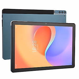 10 Inch Tablet, Android 11 Gaming Tablet, Octa Core Processor,12GB RAM 128GB ROM, 1080P HD IPS Display, 4G Network, 8MP+16MP Dual Camera, 2.4G/5G WiFi, BT, 7000mAh Battery, Blue