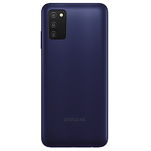 SAMSUNG Galaxy A03S 4G LTE (NOT 5G) 6.5" HD+ Triple Camera 5000mAh Battery, Dual Sim GSM Unlocked Global 4G Volte (NOT VERIZON/Boost) International Model A037M/DS (Blue, 32GB+3GB)