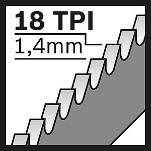 Bosch Professional 10 Pieces Reciprocating Saw Blade S 922 EHM Endurance for Stainless Steel (for Stainless Steel, 150 x 19 x 1 mm, Accessories for reciprocating saws)