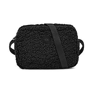 UGG Women's Janey Ii Sherpa Handbag, Black, One Size