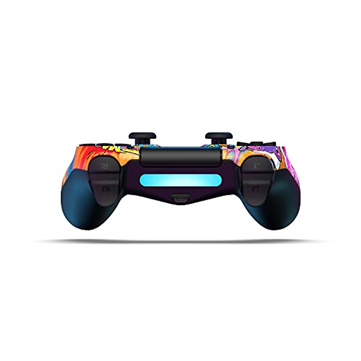 MOVONE Wireless Controller Dual Vibration Game Joystick Controller for PS4/ Slim/Pro/Windows PC,Compatible with PS4 Console (Black)