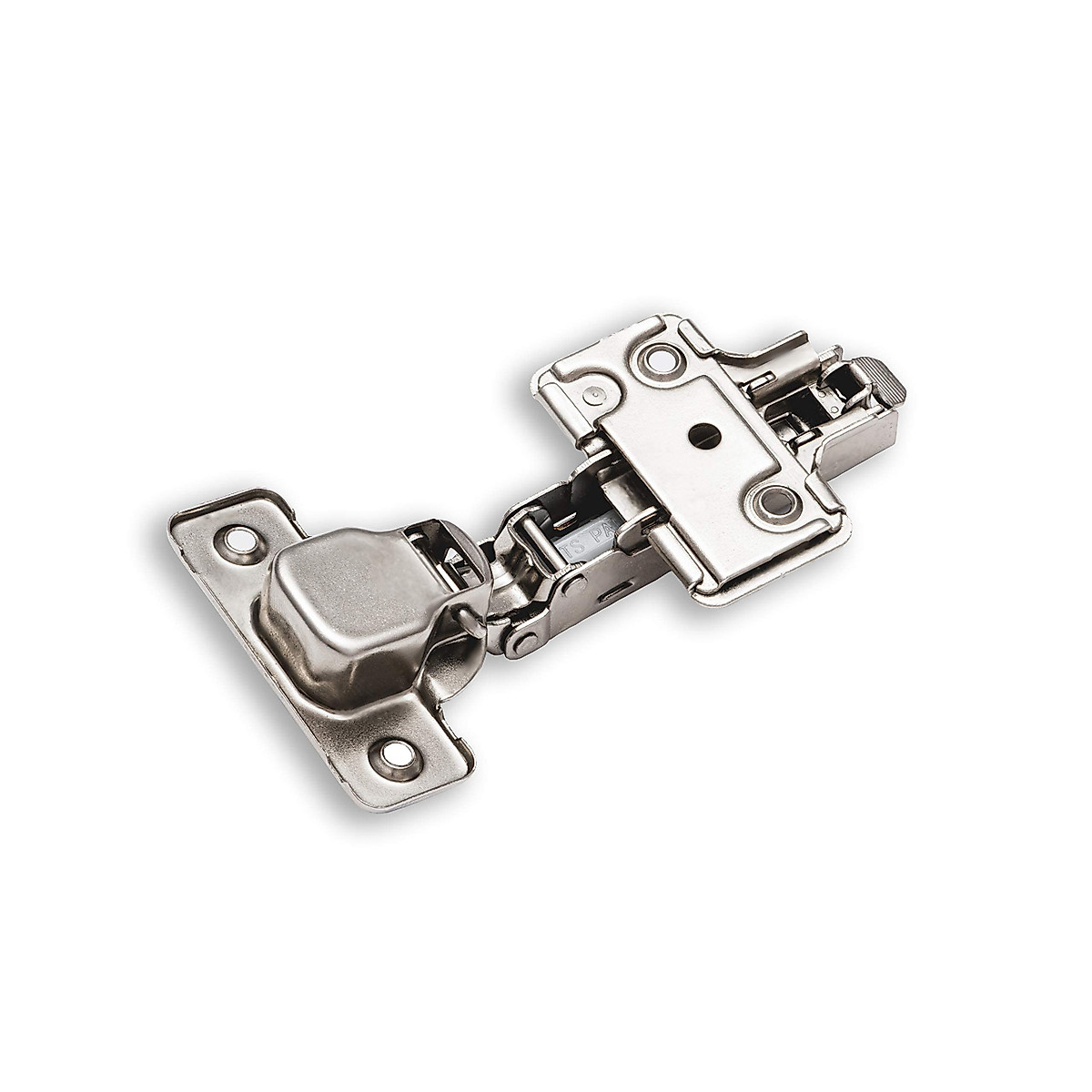 Berta 10-Pack Full Overlay Frameless Soft-Close European Hinges, 110° 3D Adjustable, Clip-On Concealed Kitchen Cabinet Door Hinges with Screws - Ideal for Modern Cabinets